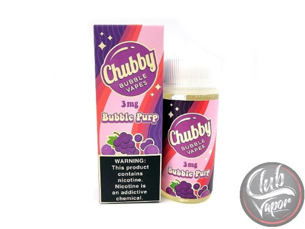 Bubble Purp 100mL E-Liquid by Chubby Bubble Vapes