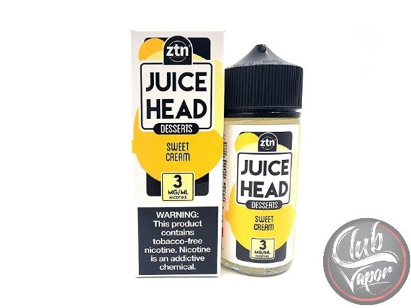 Sweet Cream 100mL E-Liquid by Juice Head Desserts